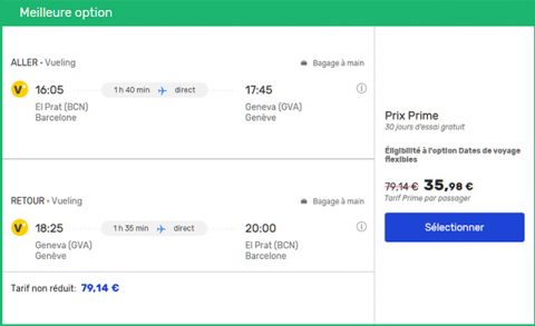 Prime - eDreams Deals